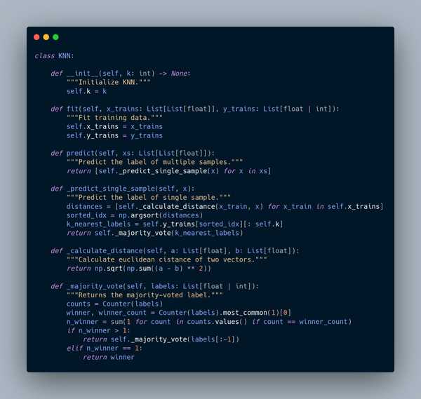 Understanding KNN by Building It From Scratch - Devan’s Brain Dump